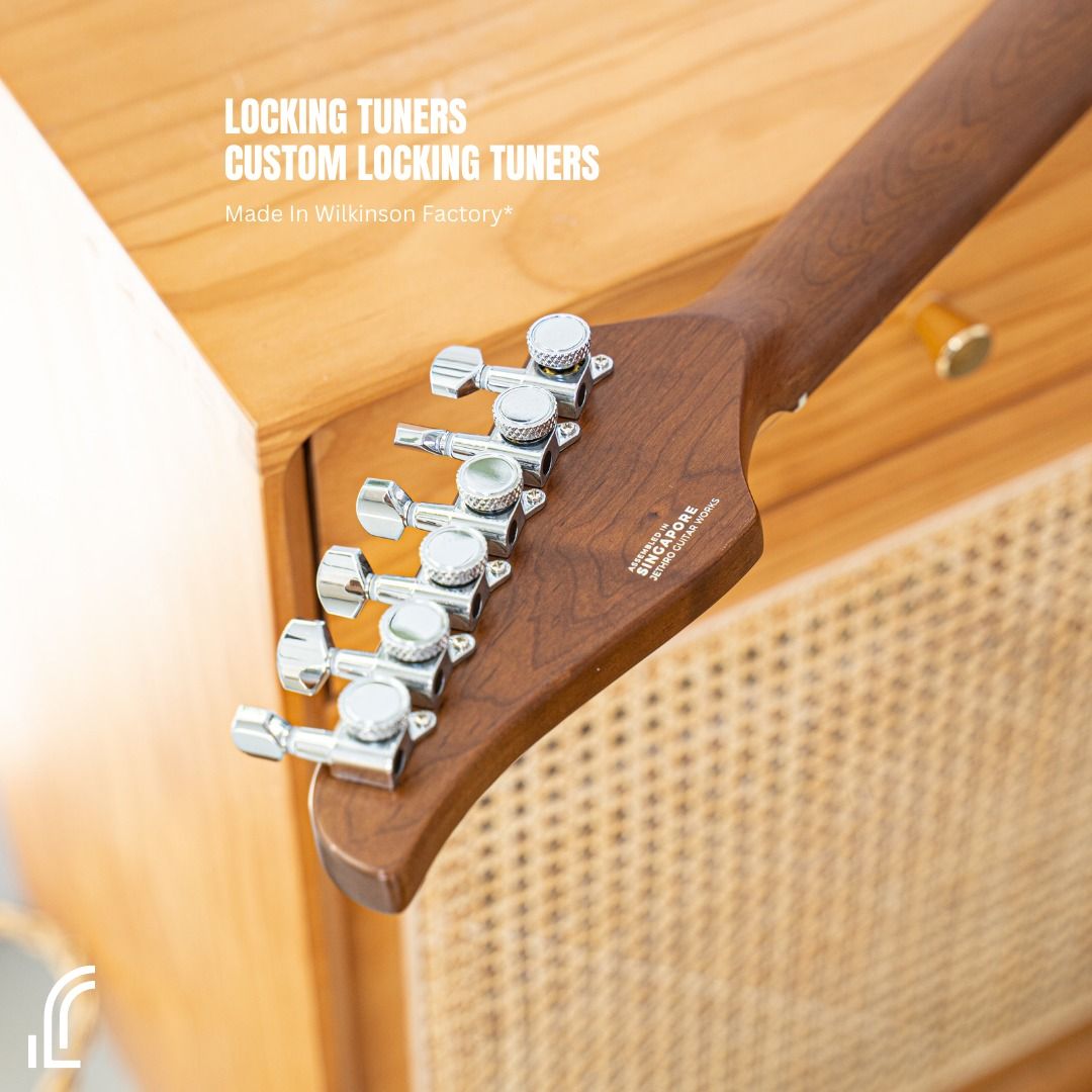 Jethro Guitar Works | Stratocaster Electric Guitar With Roasted Maple ...