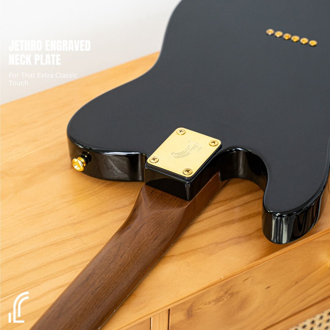 Jethro Guitar Works | JT Classic T - Black Beauty | Telecaster Electric ...