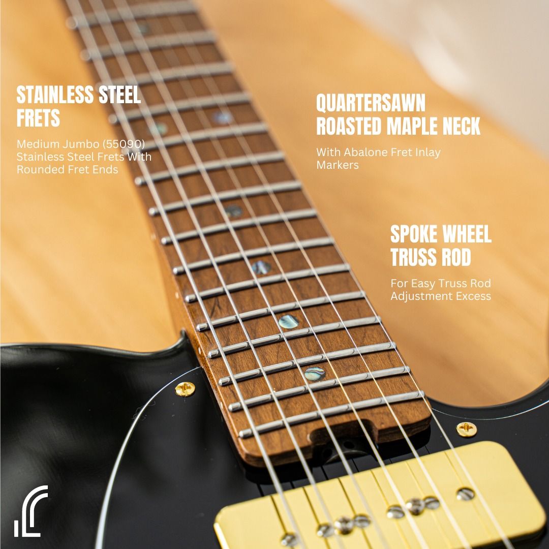 Jethro Guitar Works | JT Classic T - Black Beauty | Telecaster Electric ...