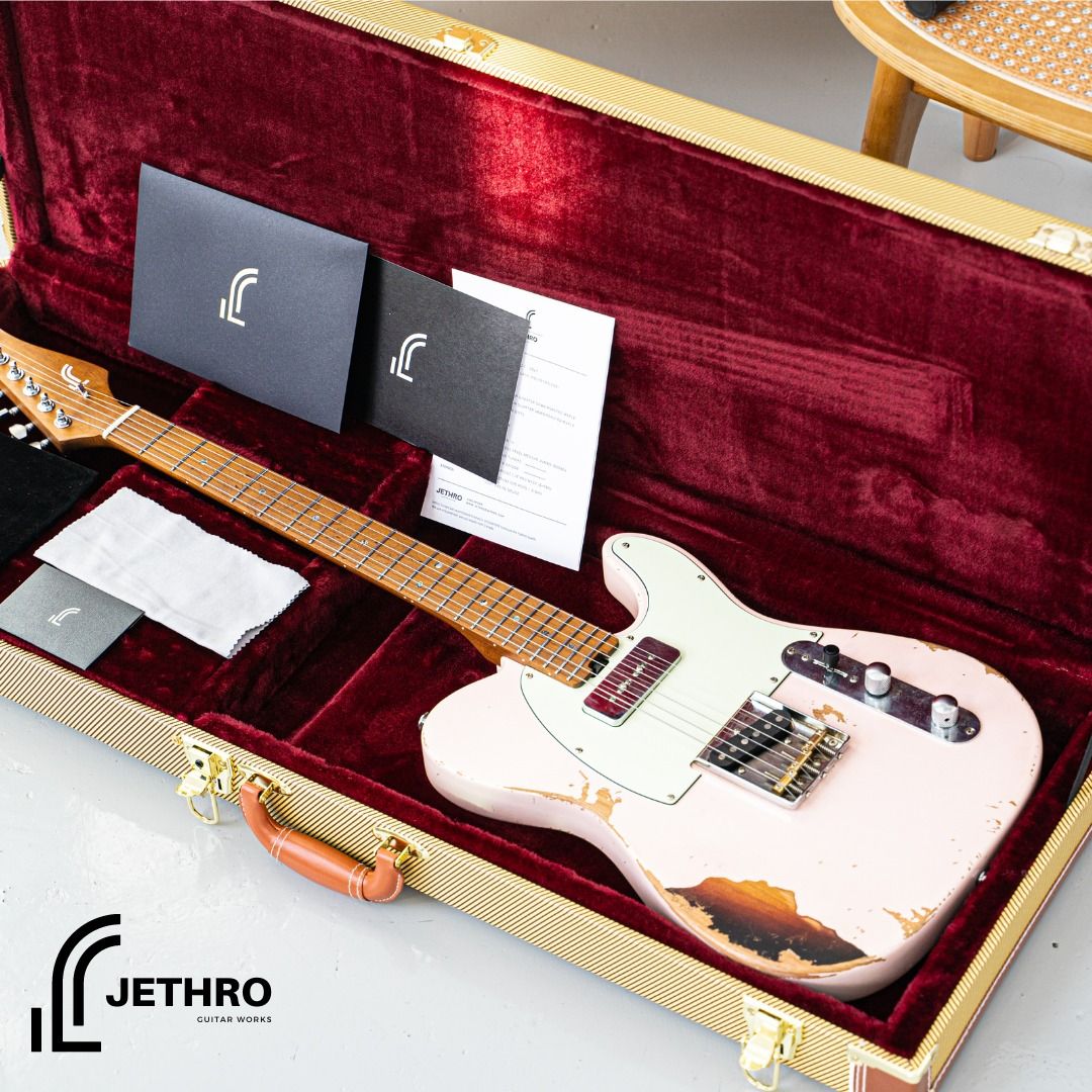 Jethro Guitar Works | Telecaster Electric Guitar With Roasted Maple ...