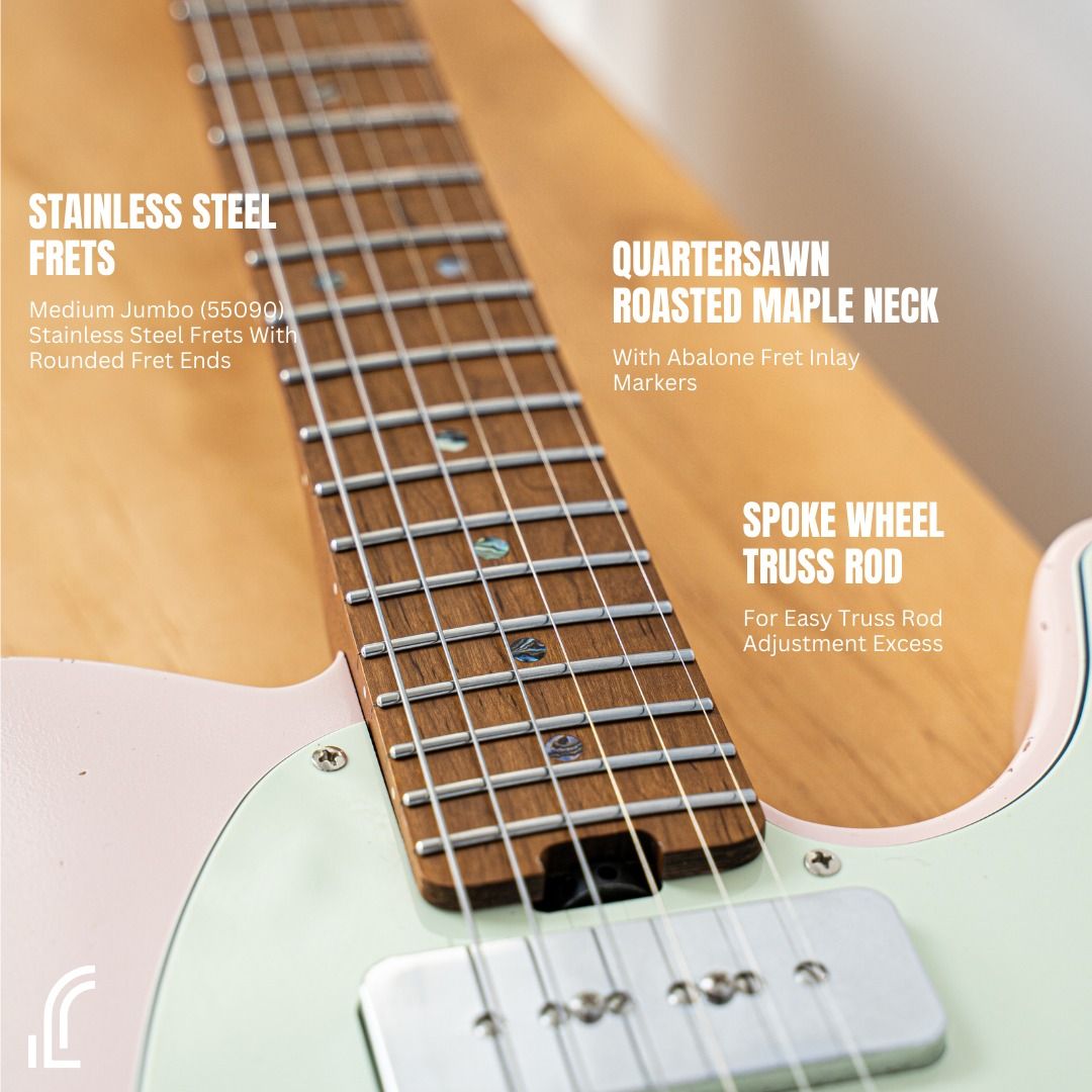 Jethro Guitar Works | Telecaster Electric Guitar With Roasted Maple ...