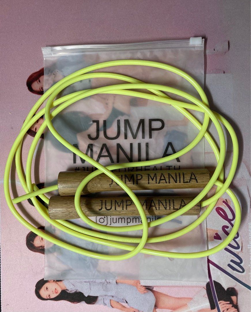 Jump Manila Jump Rope 2.0 Lemon Yellow on Carousell
