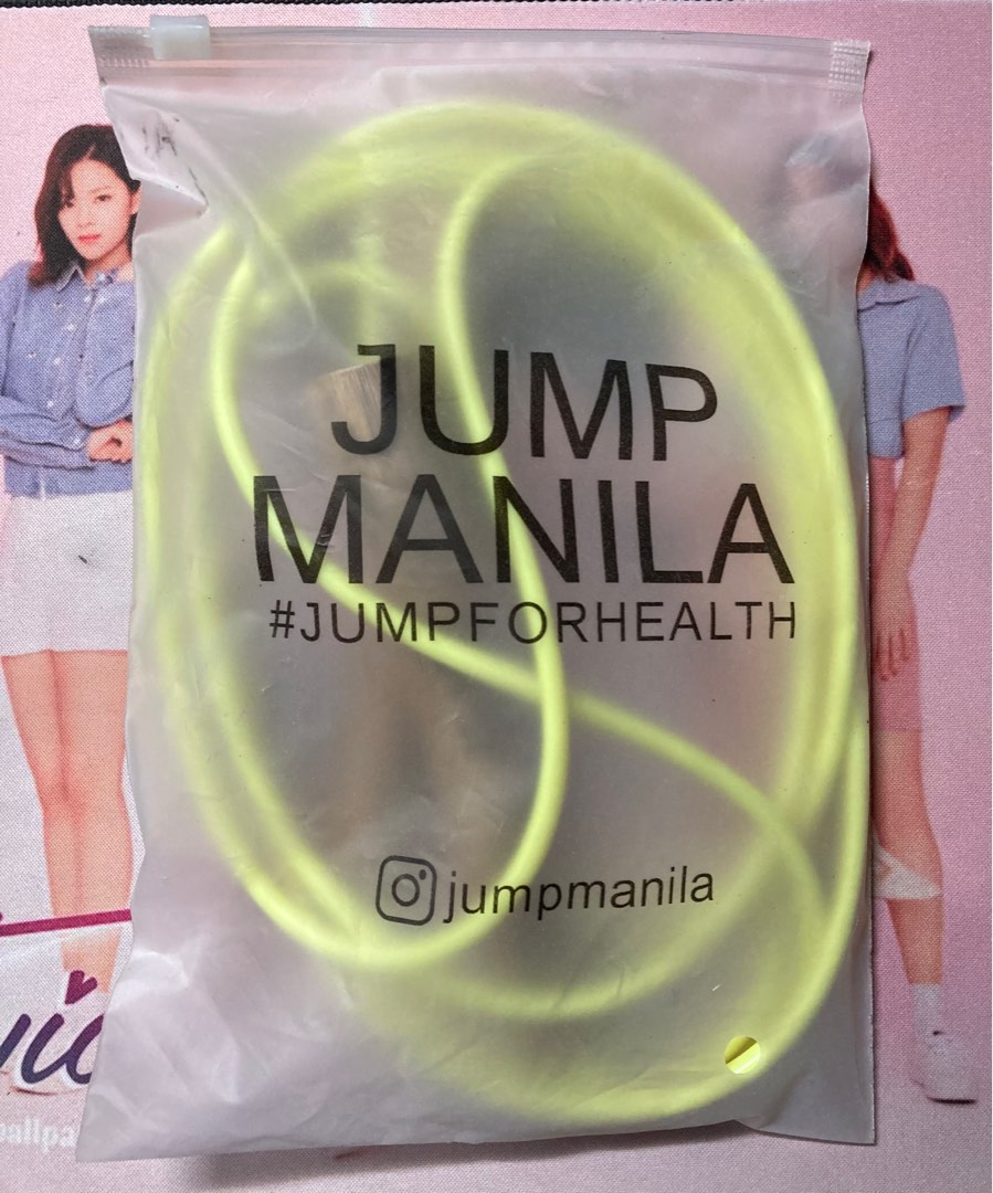 Jump Manila Jump Rope 2.0 Lemon Yellow on Carousell
