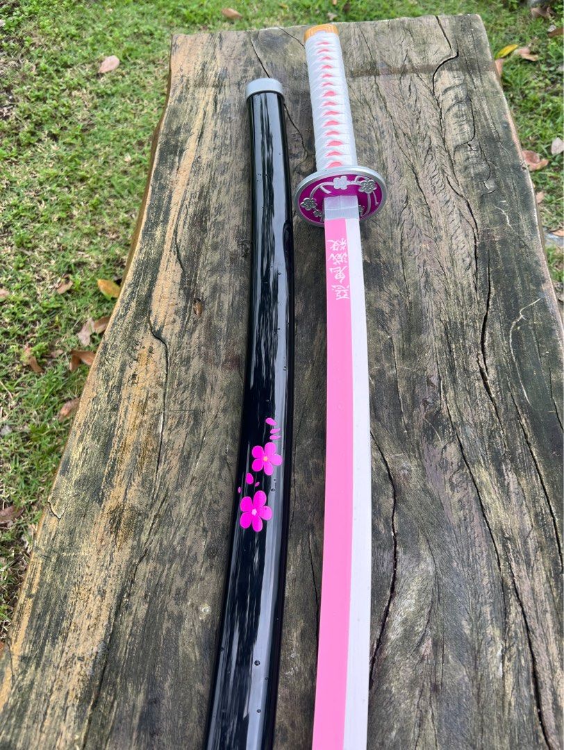 Kanao Tsuyuri Cosplay Wood Sword - Demon Slayer Nichirin Katana ...