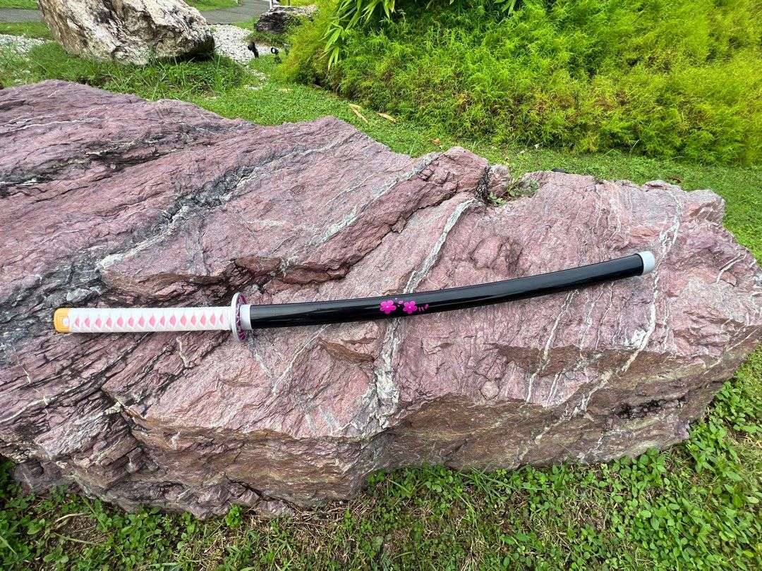 Kanao Tsuyuri Cosplay Wood Sword - Demon Slayer Nichirin Katana ...