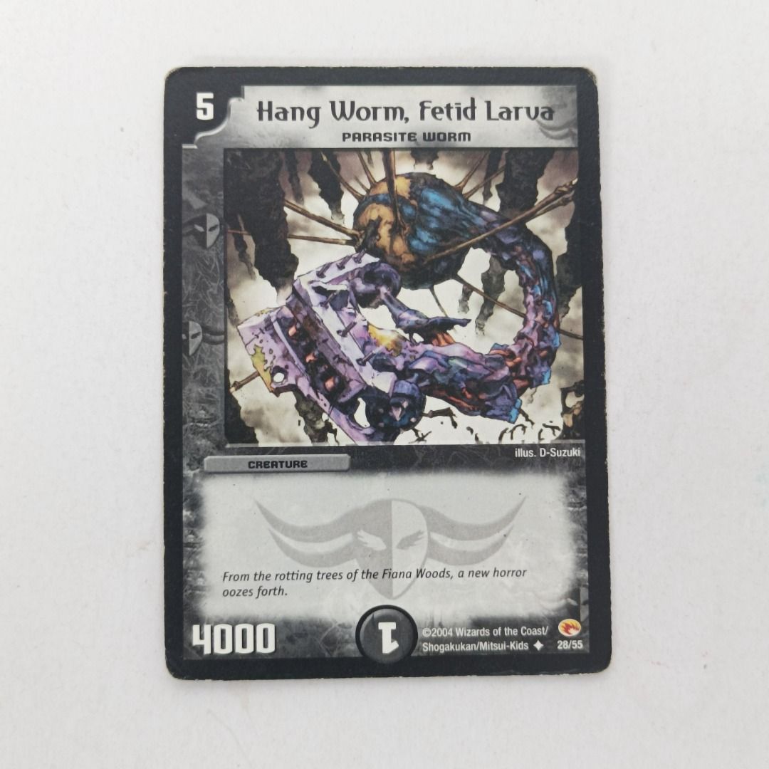 Kartu Duel Master - Hang Worm, Fetid Larva 28/55, Toys & Collectibles ...