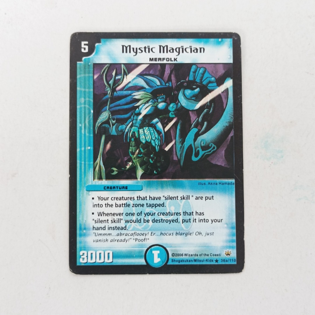Kartu Duel Master - Mystic Magician 36a/110, Toys & Collectibles ...