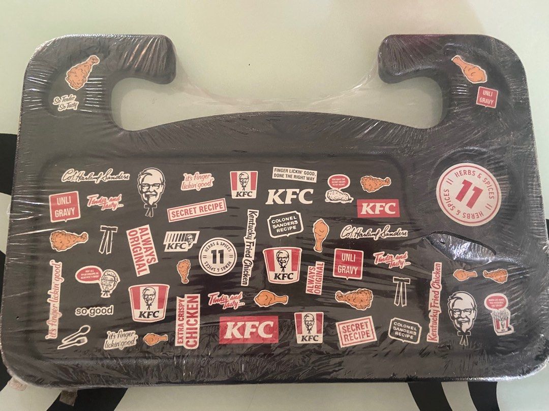 KFC Limited Edition Car Tray and 2pcs KFC Tumbler on Carousell