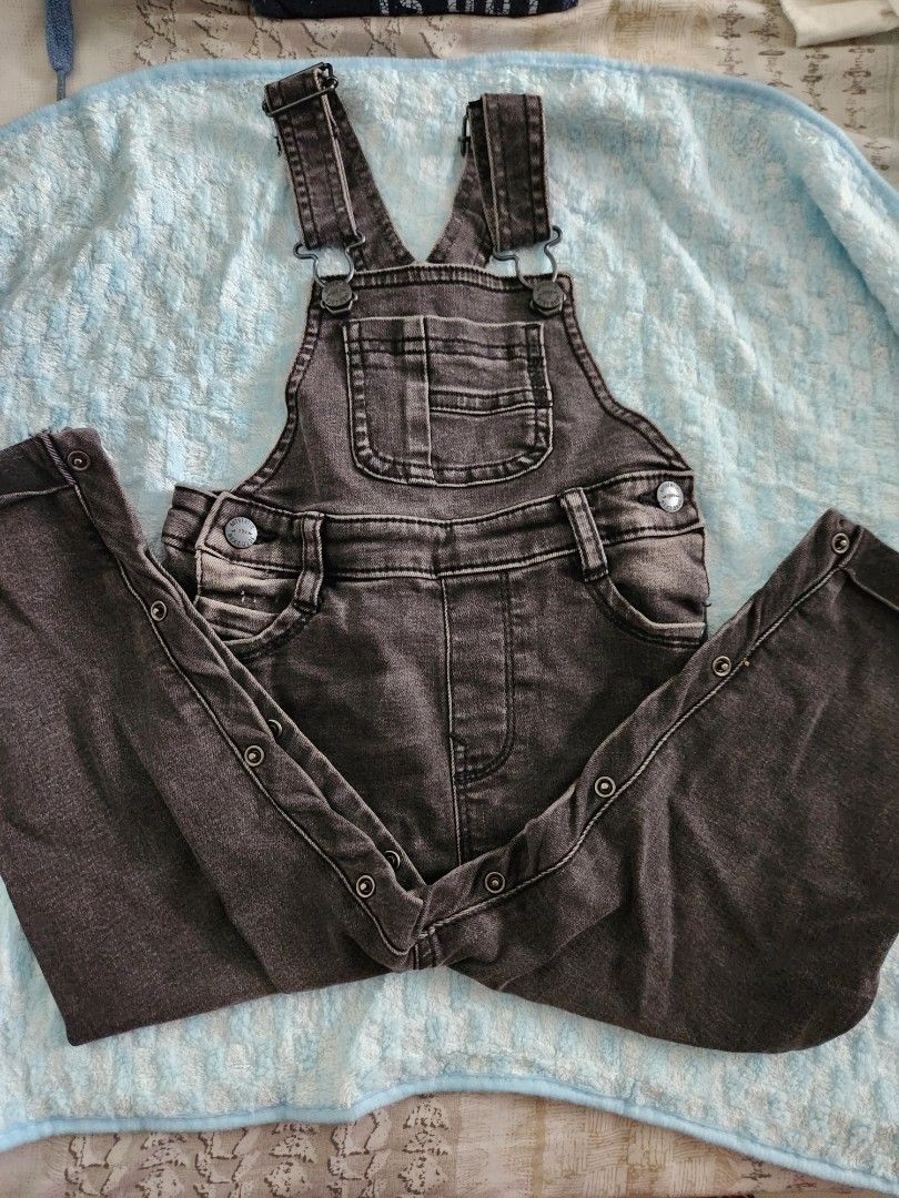 Kids Denim Overalls, Babies & Kids, Babies & Kids Fashion on Carousell