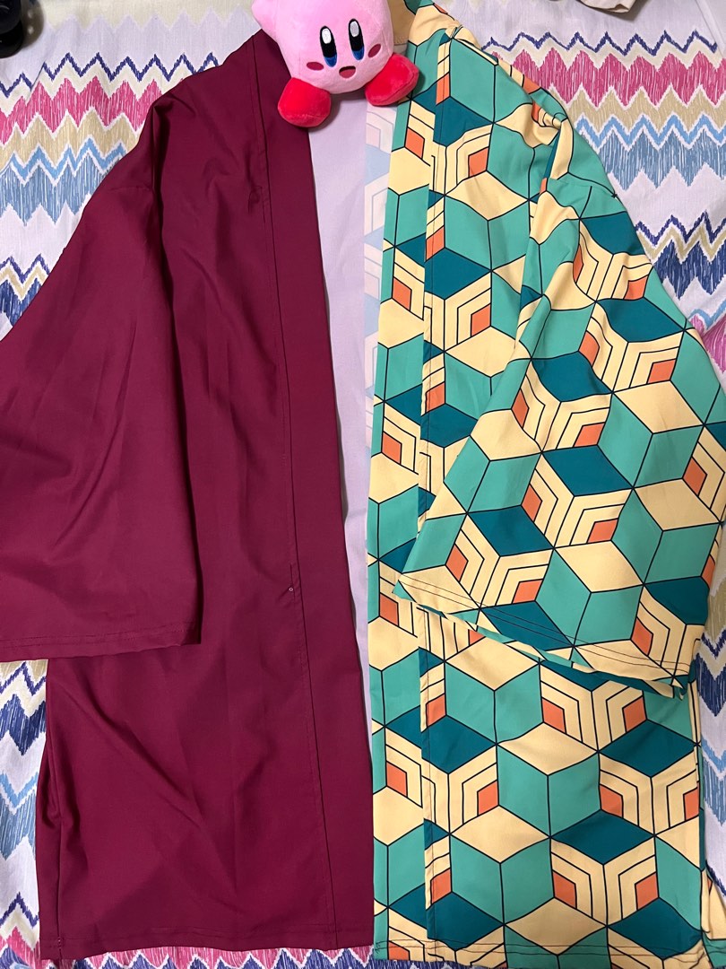 「Kimetsu No Yaiba / Demon Slayer」Giyuu Tomioka Haori, Men's Fashion ...