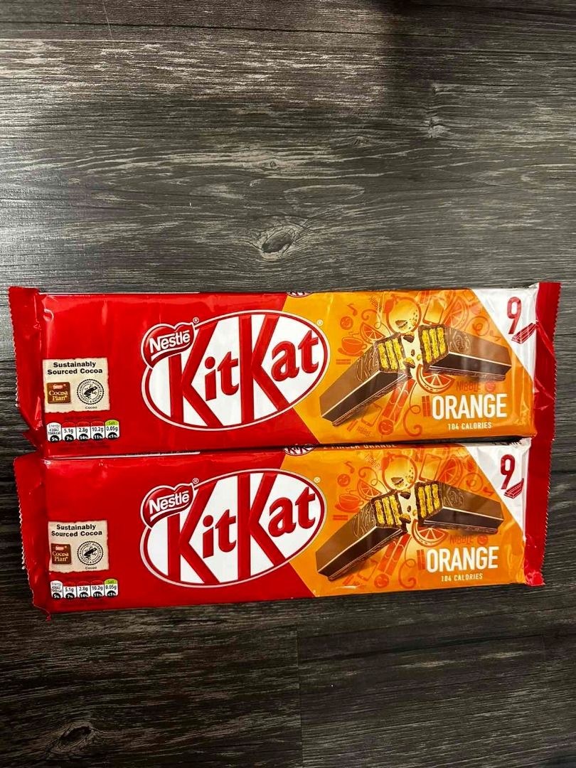 KitKat Orange 9 Bars Per Pack on Carousell