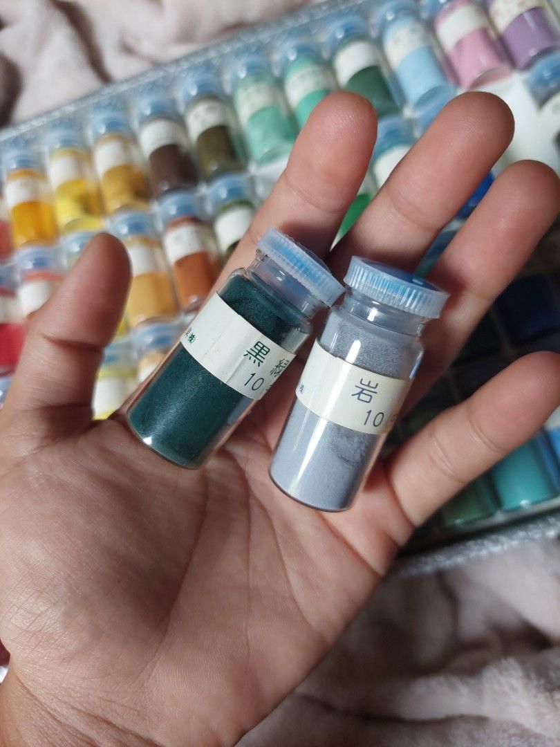 48 Color Pigments Set Heian - NAKAGAWA GOFUN ENOGU, Hobbies & Toys ...