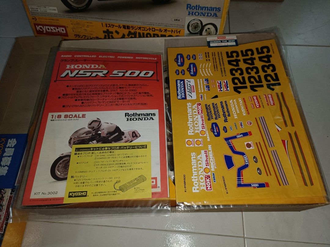 Kyosho Vintage Honda NSR500 Rothmans, Hobbies & Toys, Toys & Games on ...