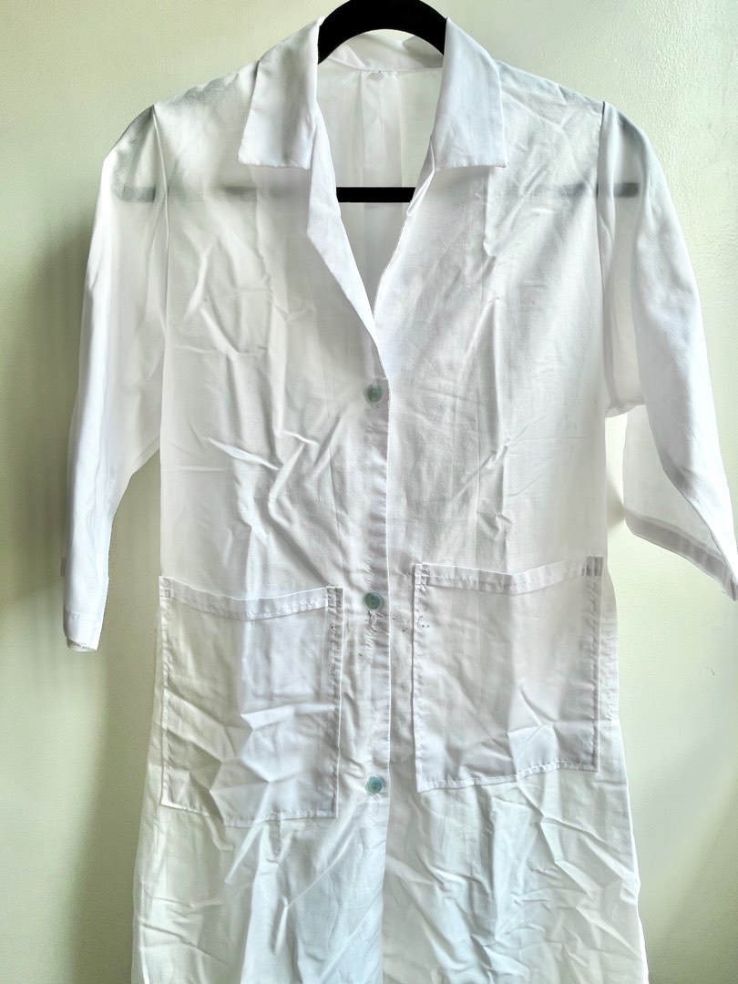 Laboratory gown A / lab gown A on Carousell