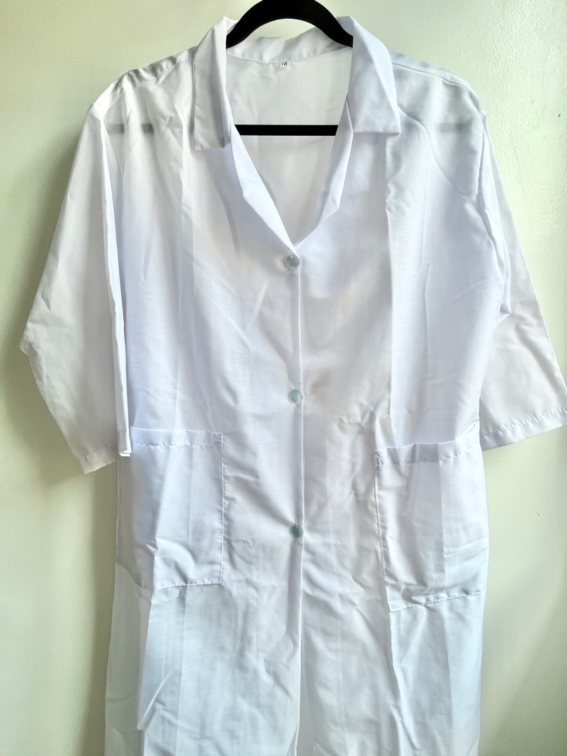 Laboratory gown B / lab gown B on Carousell