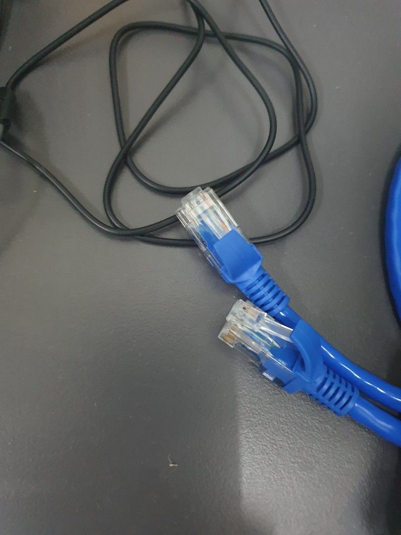 LAN Cable Cat4 5meter, Computers & Tech, Parts & Accessories, Cables ...