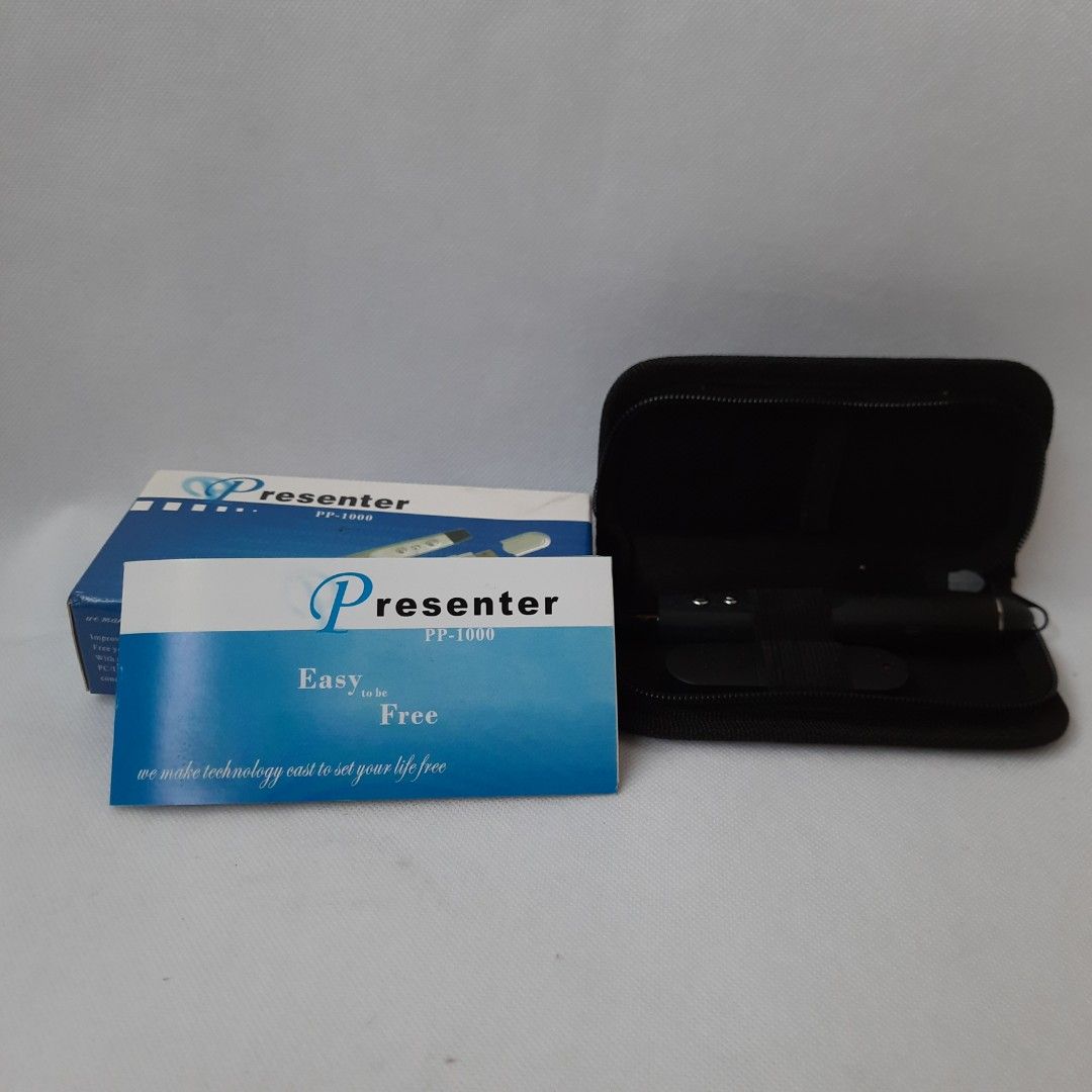 Laser pointer presentation wireless PP-1000, Elektronik, Bagian ...