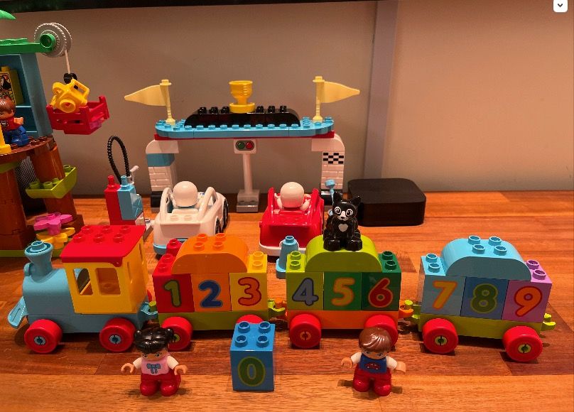 Lego Duplo Number Train 10847, Hobbies & Toys, Toys & Games on Carousell