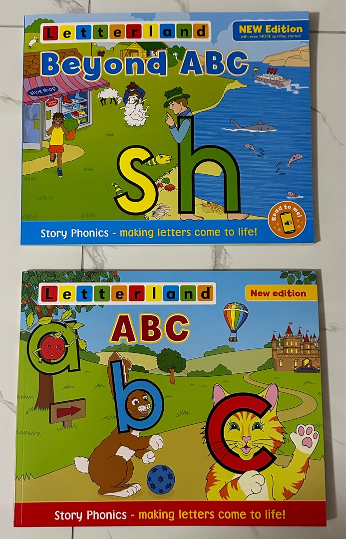 Letterland abc & beyond, 興趣及遊戲, 書本 & 文具, 小朋友書 - Carousell