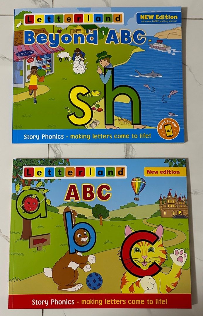 Letterland abc & beyond, 興趣及遊戲, 書本 & 文具, 小朋友書 - Carousell