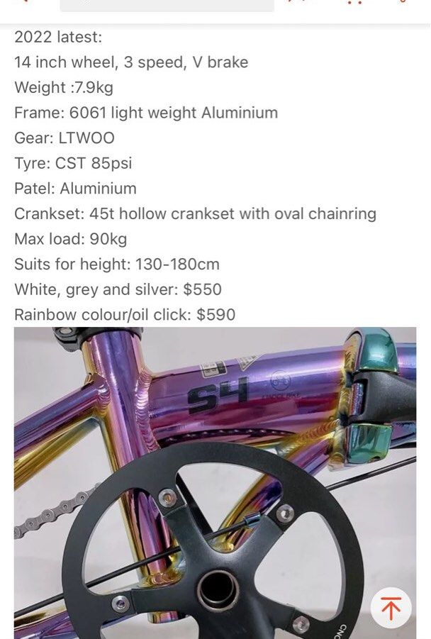 Lightest Rifle Foldable Bike, Sports Equipment, Bicycles & Parts ...