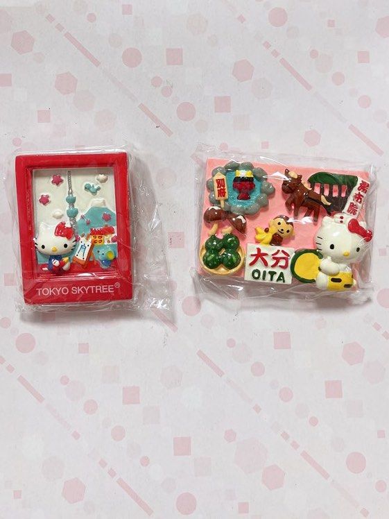 Limited Edition Japan Hello Kitty Fridge Magnet, Furniture & Home ...