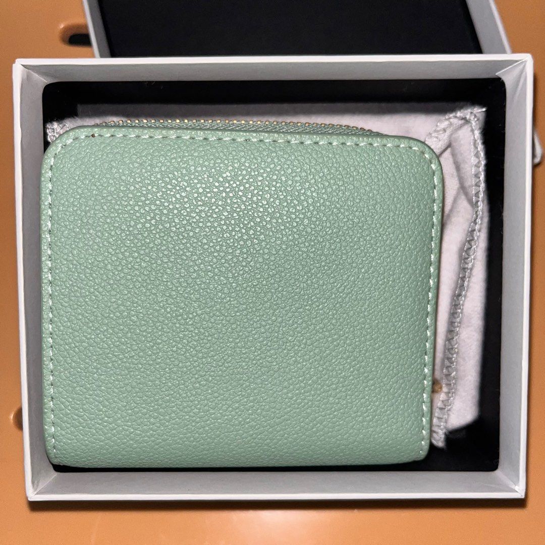 LIMITED EDITION SAGE GREEN CHARLES AND KEITH WALLET SMALL, Luxury, Bags ...