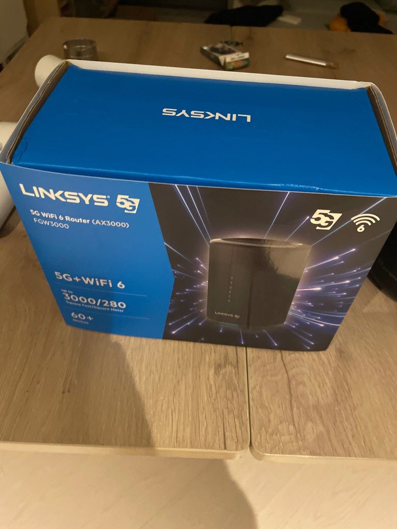Linksys 5G Wi-Fi 6 router, 電腦＆科技, 電腦周邊及配件, Wifi及上網相關產品 - Carousell