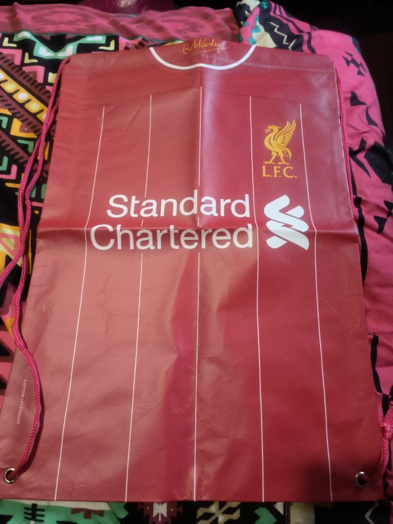 Liverpool drawstring canvas bag, Sports Equipment, Other Sports ...