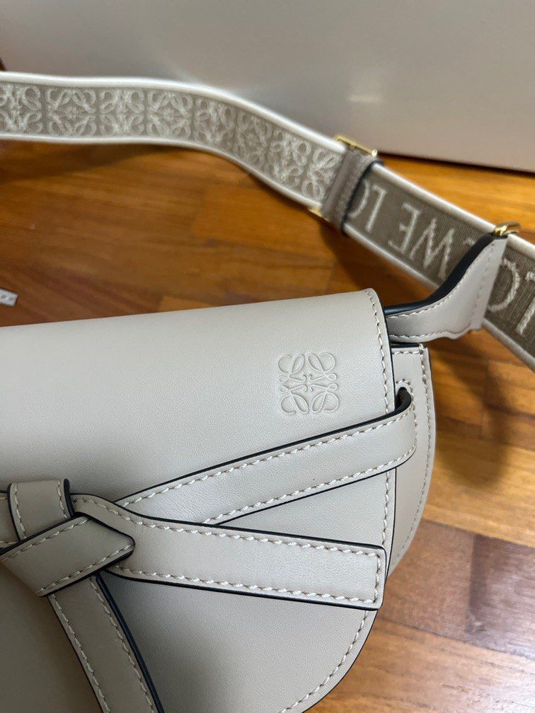 Loewe Gate Dual Mini Bag - Sand, Luxury, Bags & Wallets on Carousell