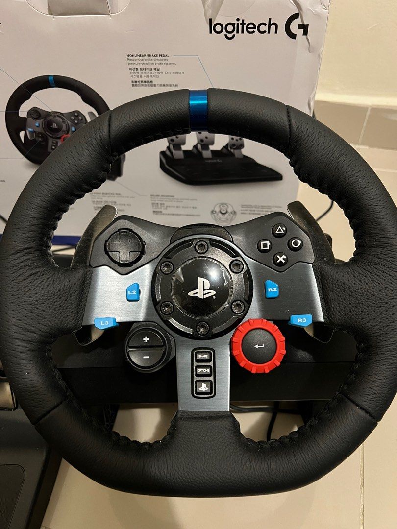 Logitech G29 steering wheel, Video Gaming, Gaming Accessories ...