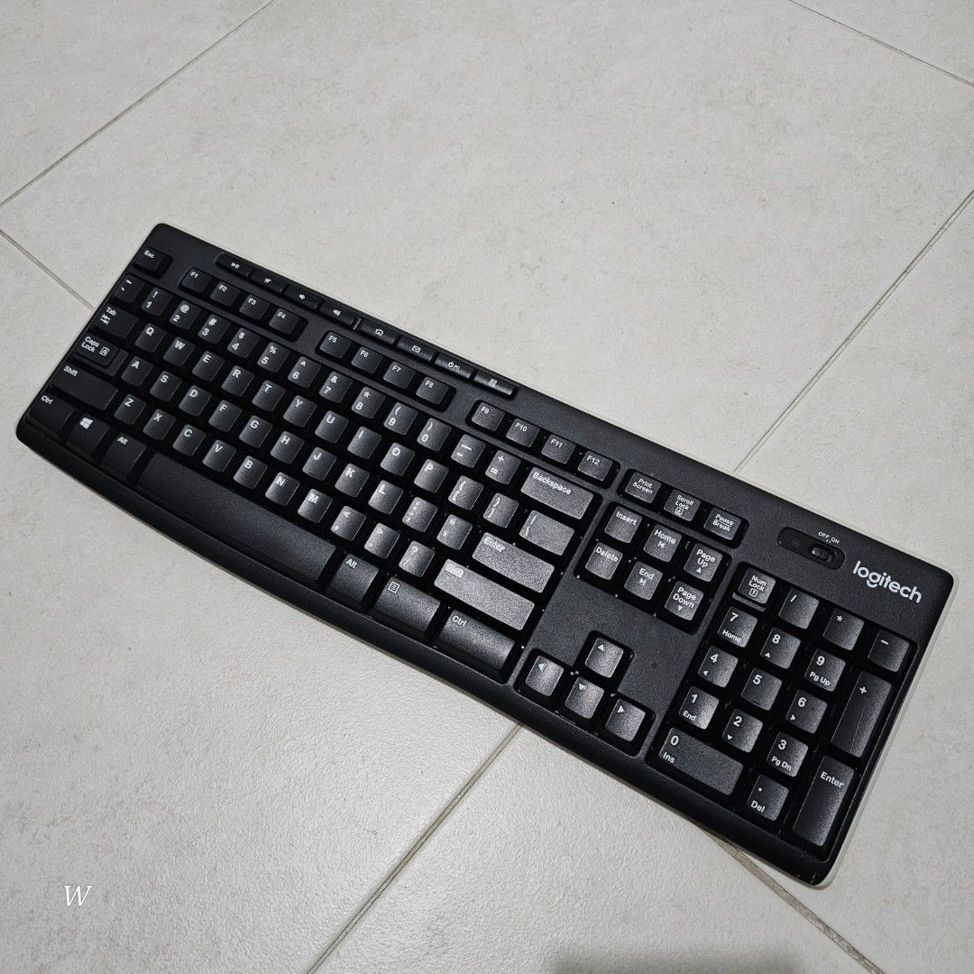 Logitech K270 keyboard, Computers & Tech, Parts & Accessories, Computer Keyboard on Carousell