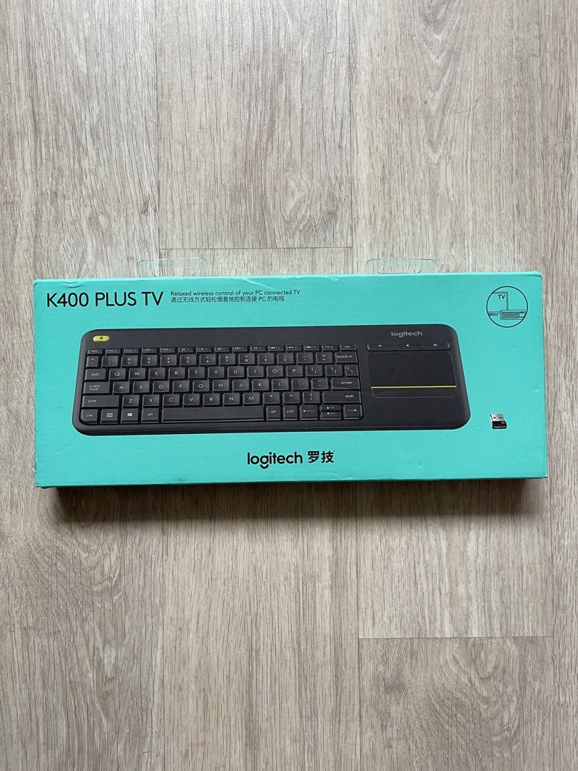 Logitech K400 PLUS TV, Computers & Tech, Parts & Accessories, Computer Keyboard on Carousell