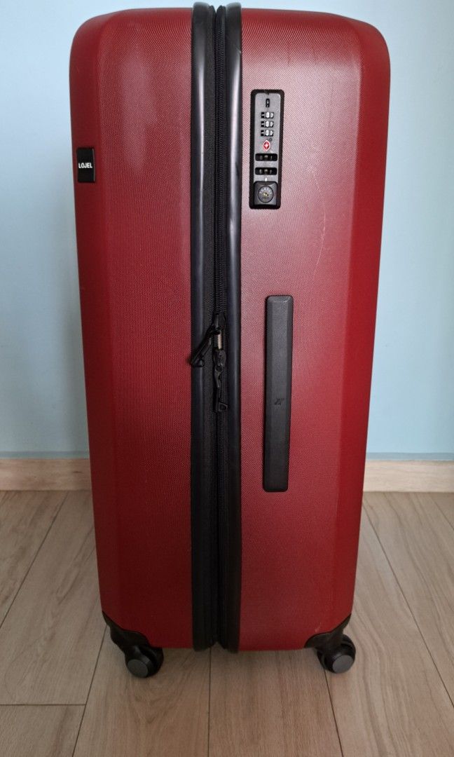 Lojel Rando Large Luggage (Brick Red), Hobbies & Toys, Travel, Luggage ...