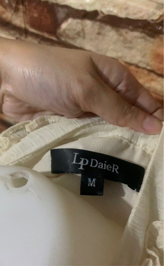 Lp Daier Cream Dress on Carousell