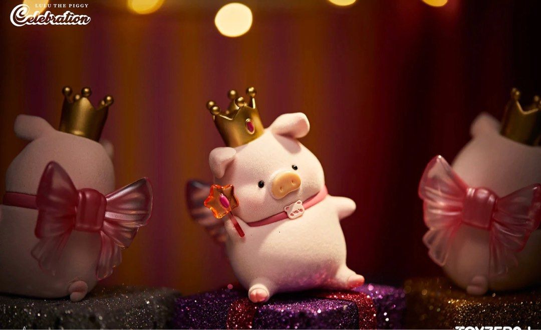 Lulu pig celebration,Lulu piggy 52TOYS LULU - Celebration, Hobbies ...