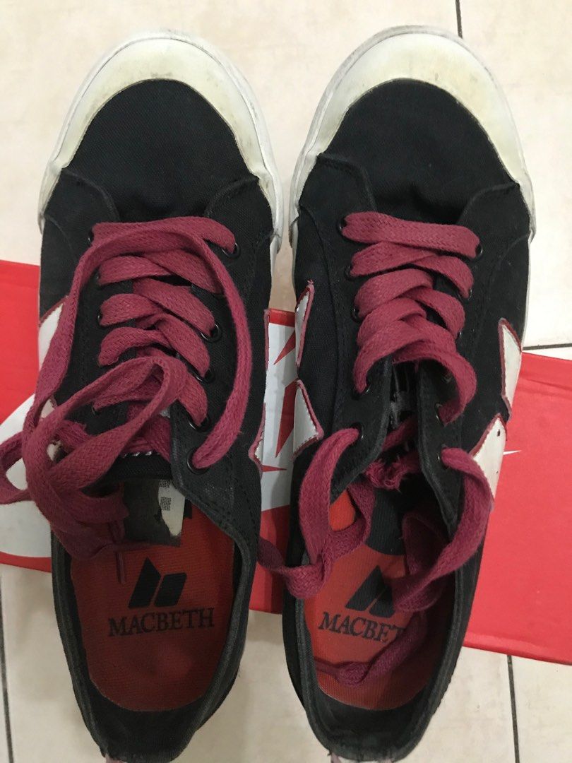 Macbeth shoes, Men's Fashion, Footwear, Sneakers on Carousell