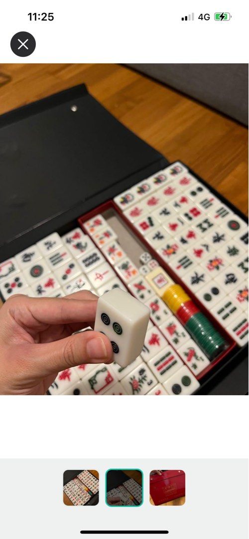 Mahjong (A2) with free MJ paper, Everything Else on Carousell