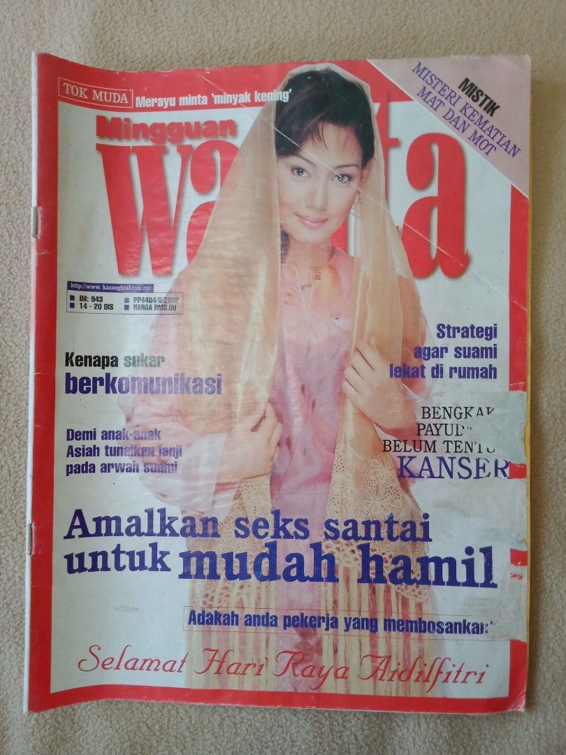Majalah Mingguan Wanita 2001- 2005, Hobbies & Toys, Books & Magazines ...