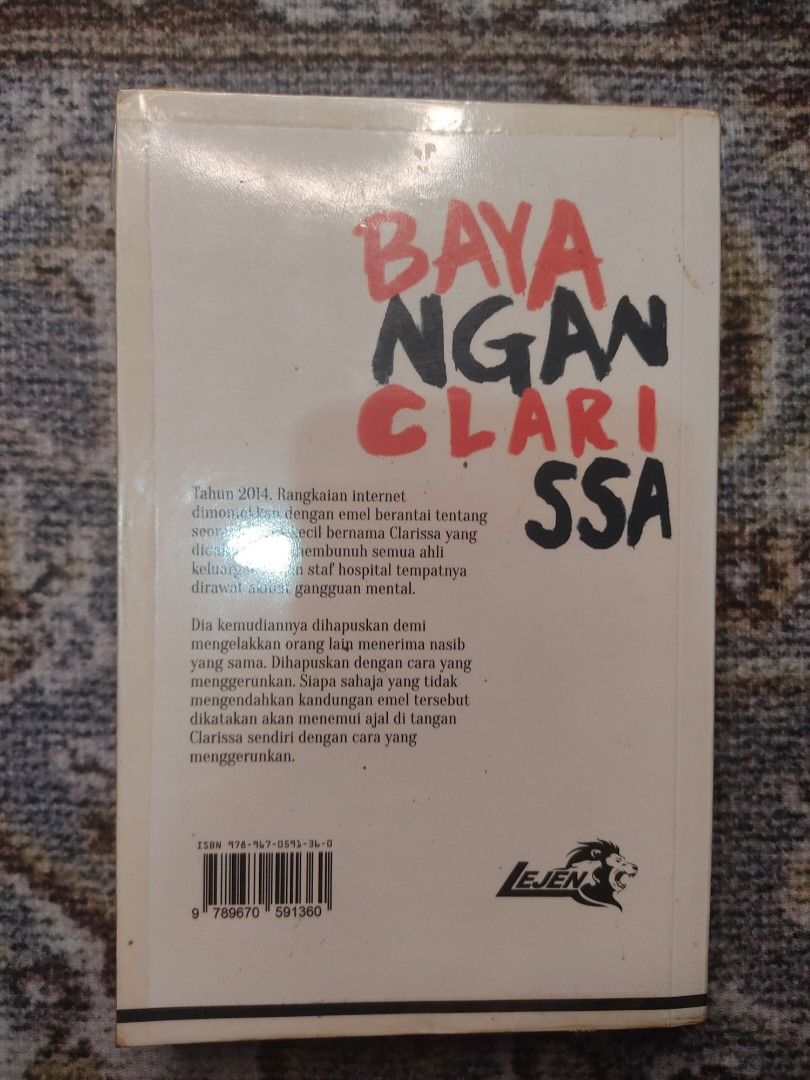 Fixi Novel : Ahmad Akmal Azman - Bayangan Clarissa, Hobbies & Toys ...