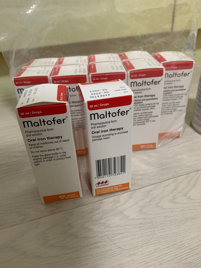 Maltofer oral iron therapy, Health & Nutrition, Health Supplements ...