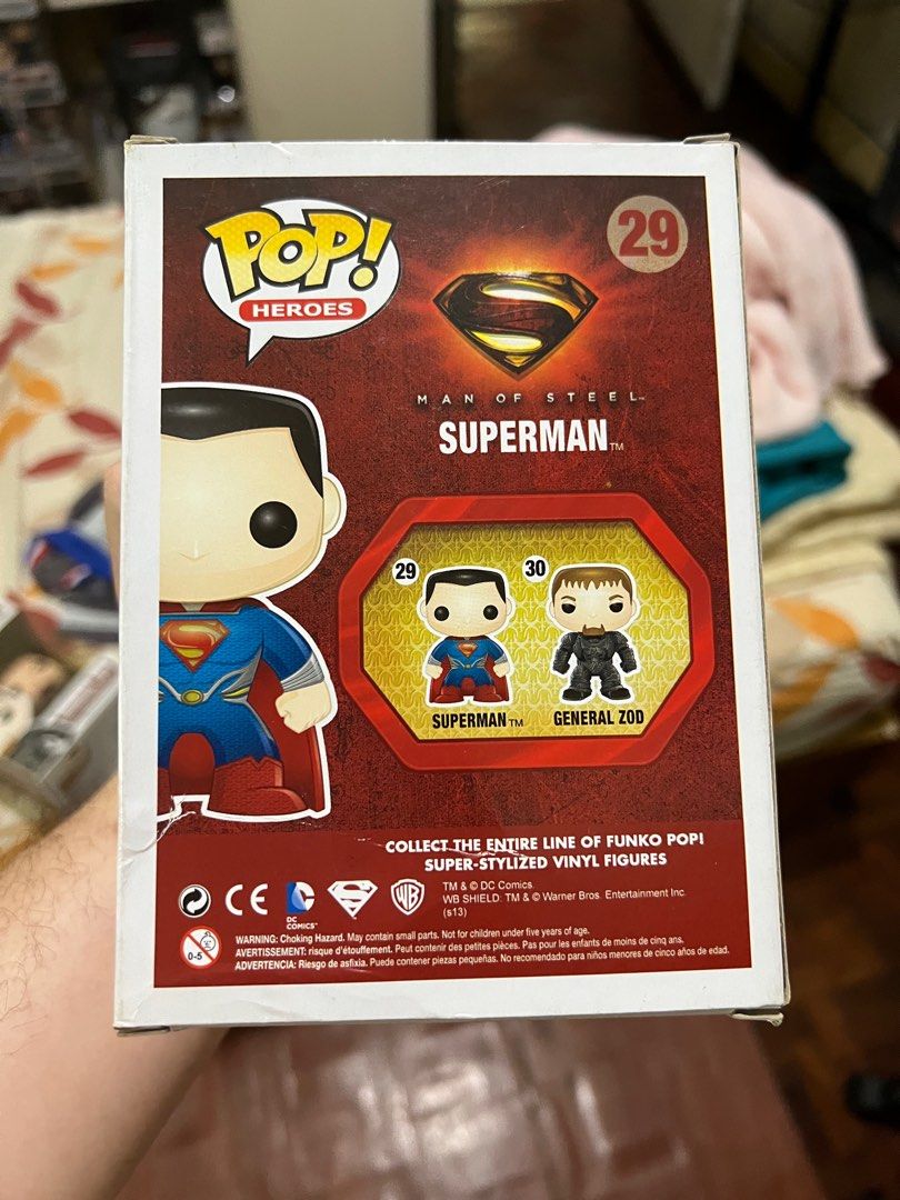 Man of Steel Superman Funko Pop on Carousell
