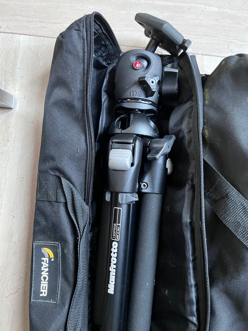 Manfrotto Tripod 190ProB, Photography, Photography Accessories, Tripods ...