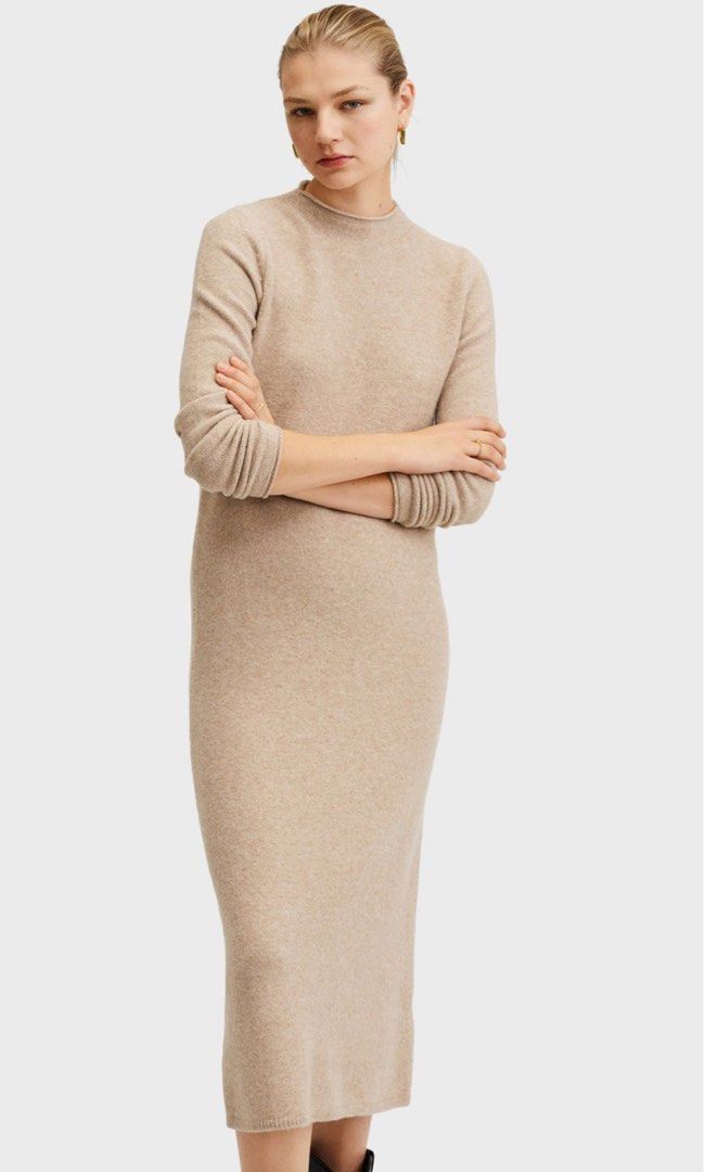 Mango long knit dress, Women's Fashion, Dresses & Sets, Dresses on ...