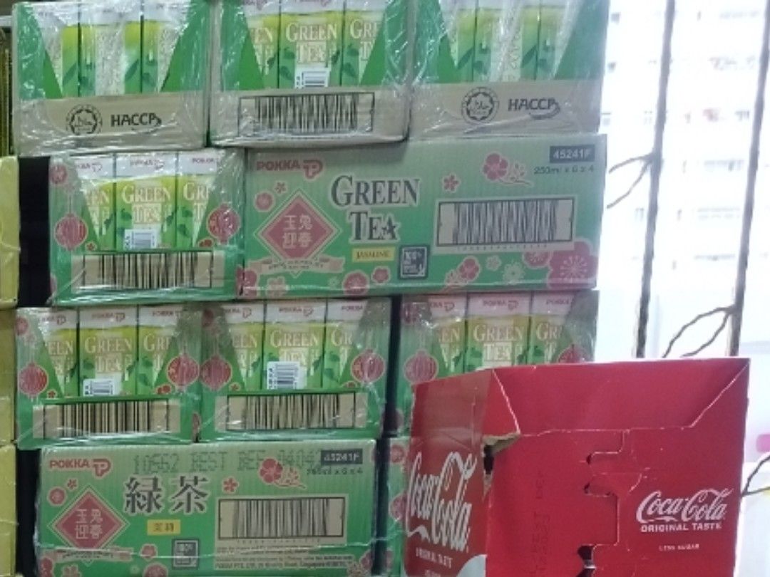 Coke & Pokka cartons packets drinks, Food & Drinks, Beverages on Carousell