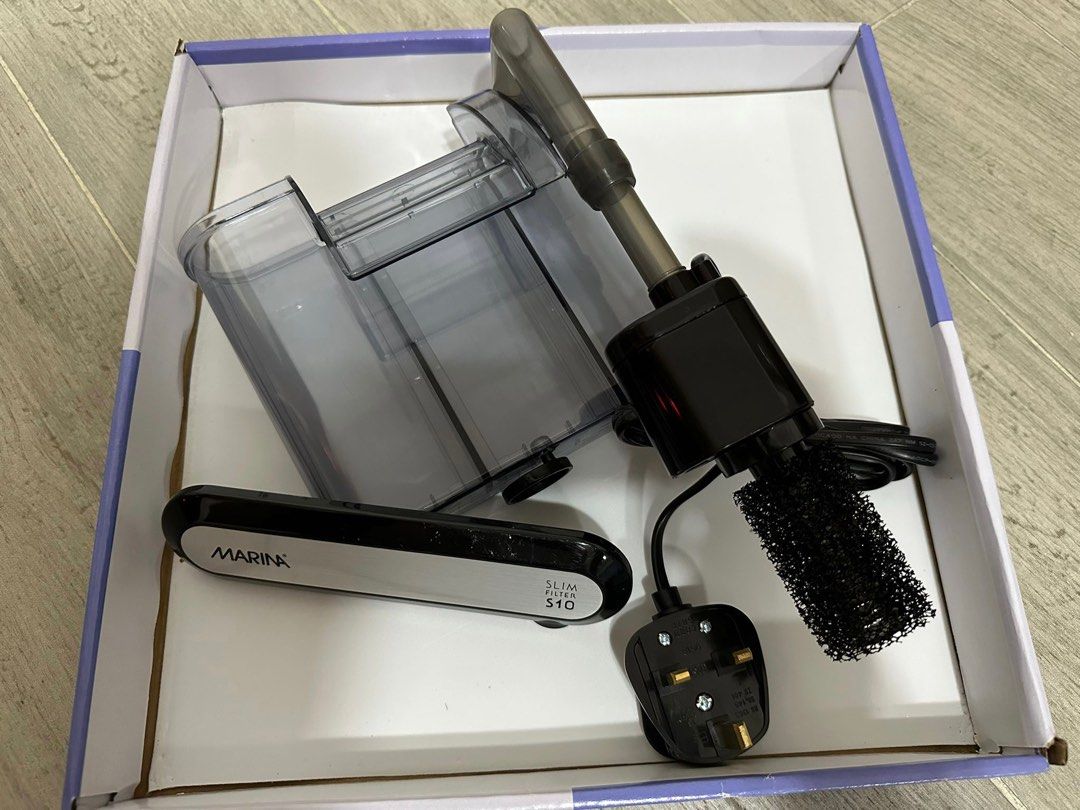 Marina Slim Filter S10 掛濾 魚缸濾水器, 寵物用品, 寵物家品及其他 - Carousell