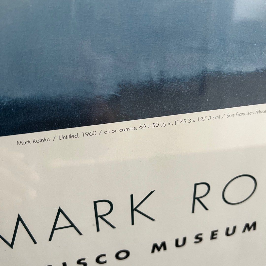 Mark Rothko San Francisco Museum Of Modern Art Mid Century , Hobbies ...