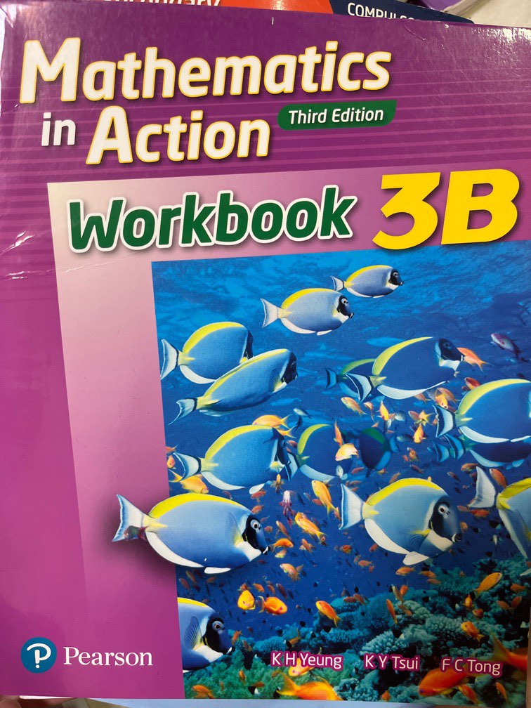 Mathematics in action workbook 3B, 興趣及遊戲, 書本 & 文具, 教科書 - Carousell