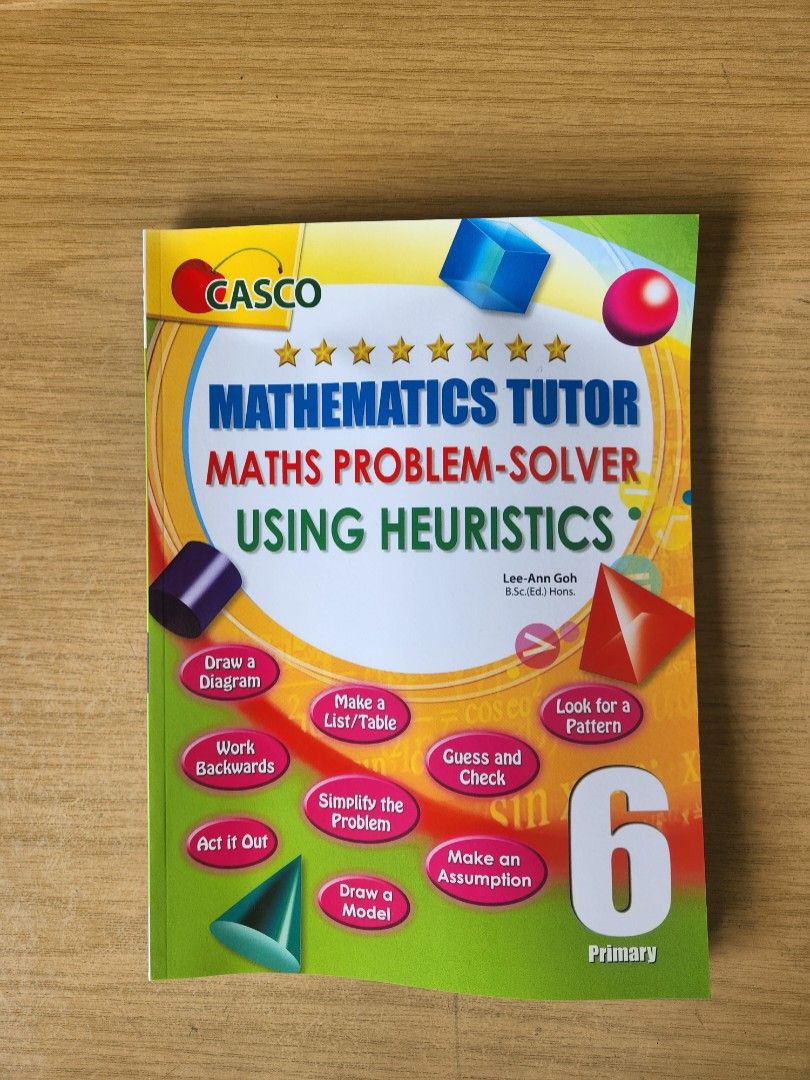 Mathematics Tutor Maths Problem Solver Using Heuristics, Hobbies & Toys ...