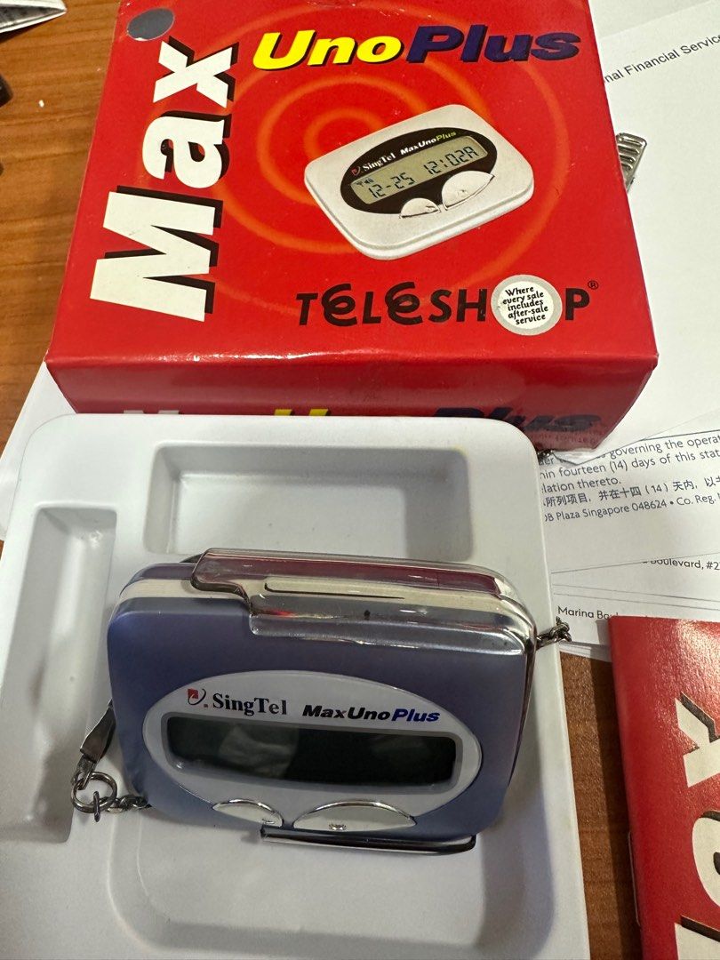 MaxUno Plus pager, Mobile Phones & Gadgets, Mobile & Gadget Accessories, Other Mobile & Gadget ...